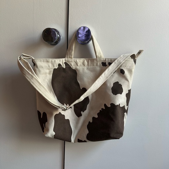 BAGGU | Bags | Baggu Cow Print Duck Bag | Poshmark